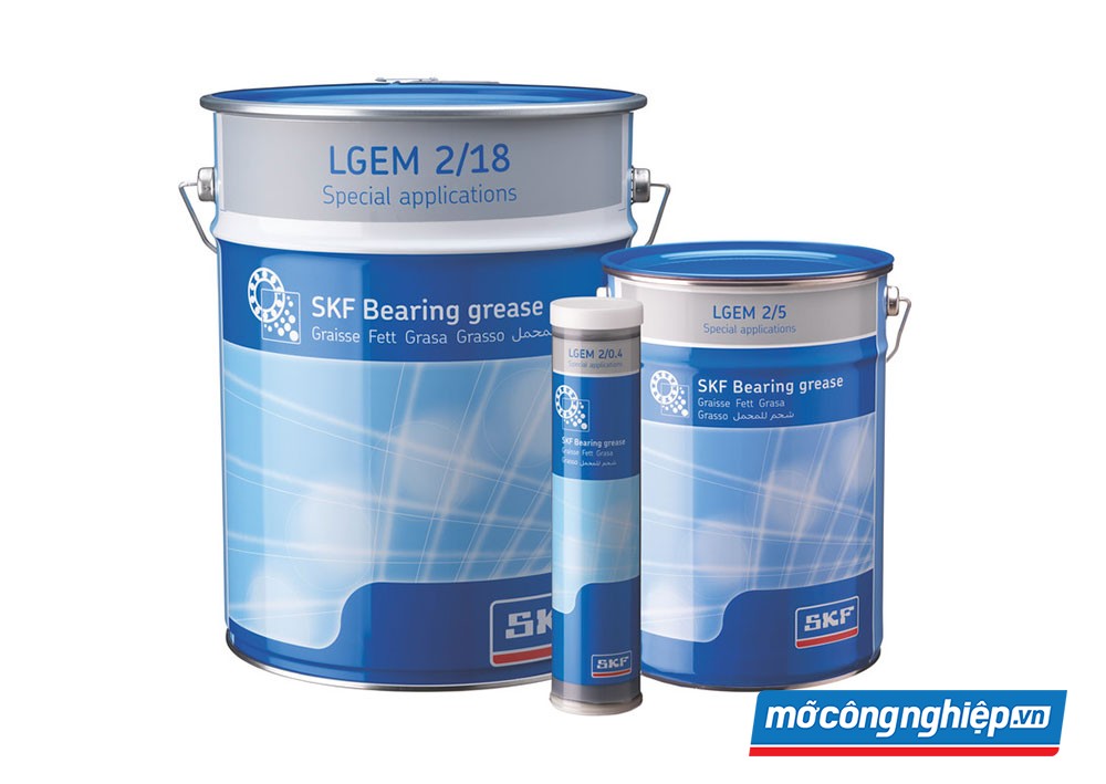Mỡ SKF LGEM 2, Mỡ bò bôi trơn SKF chính hãng giá rẻ
